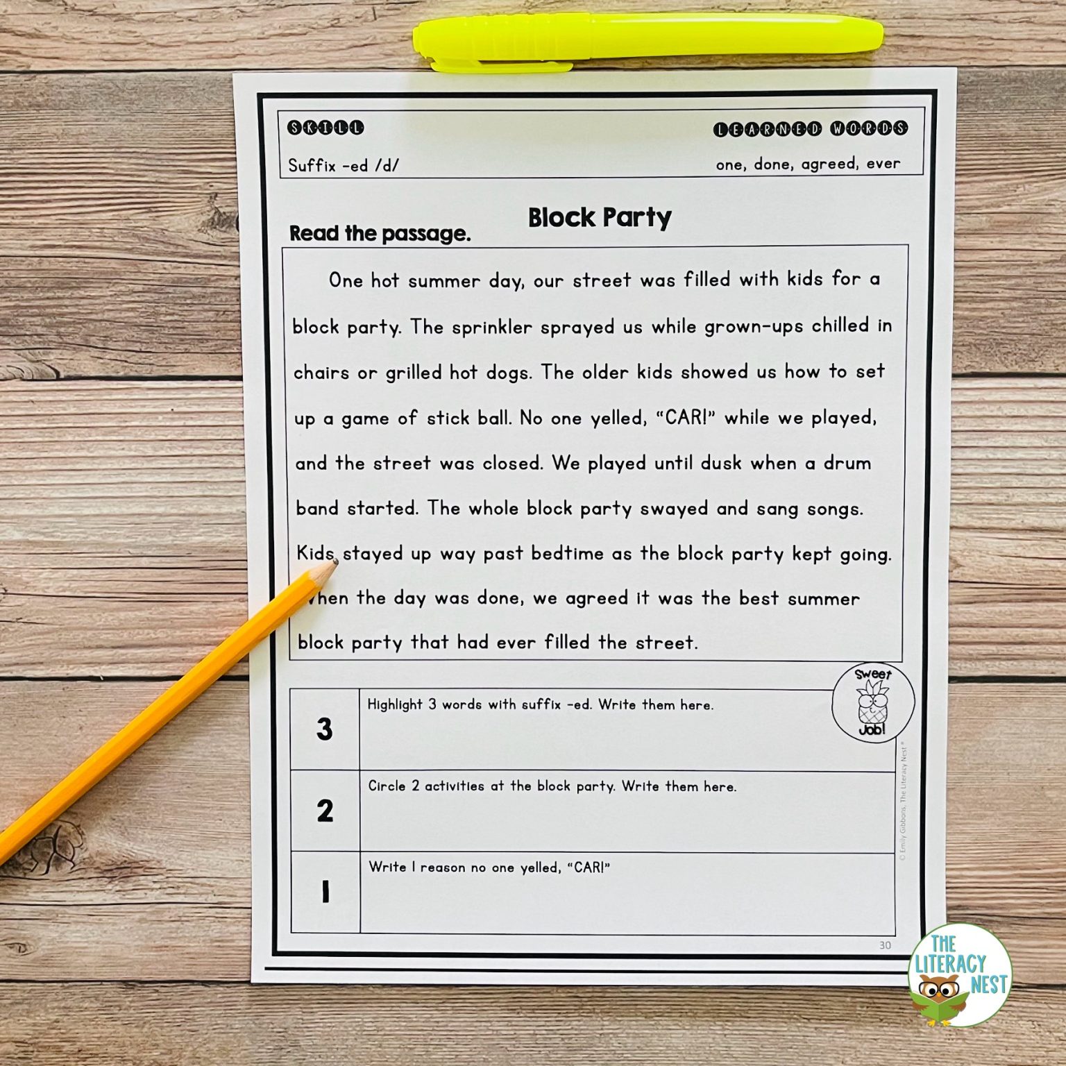 Level 2 Decodable Passages for Orton-Gillingham Lessons - The Literacy Nest