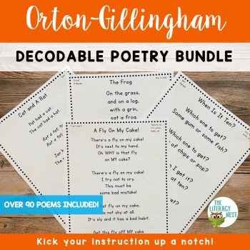 Decodable Sentences for Orton-Gillingham Lesson Plans BUNDLE - The ...