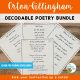 Phonics Poems Decodable Poetry for Orton Gillingham Activities - The ...