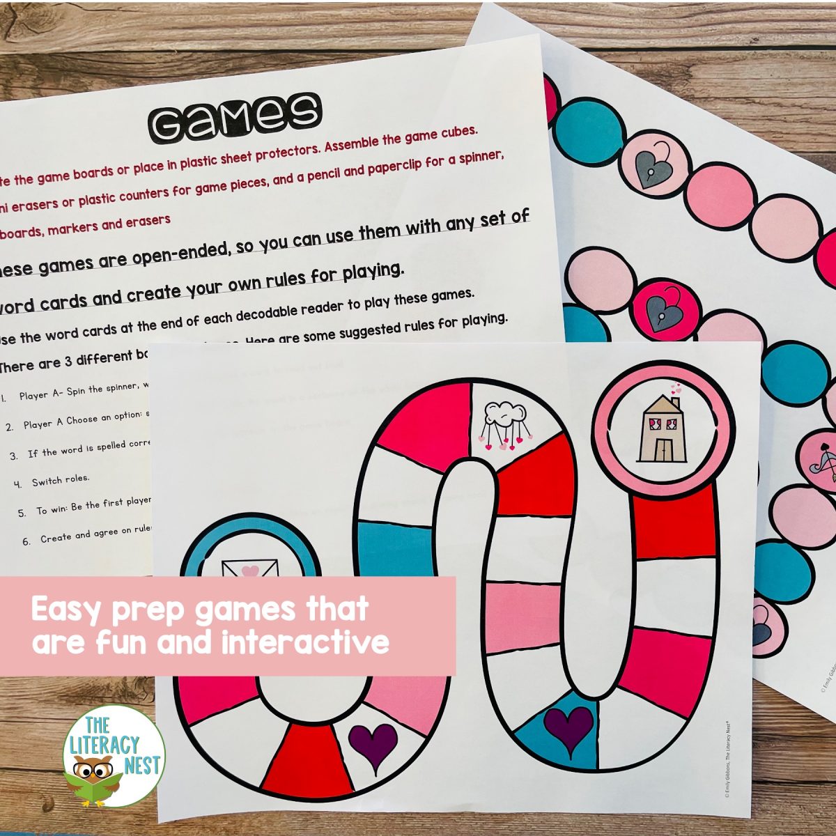 Valentine's Day Decodable Readers Includes Digital - The Literacy Nest