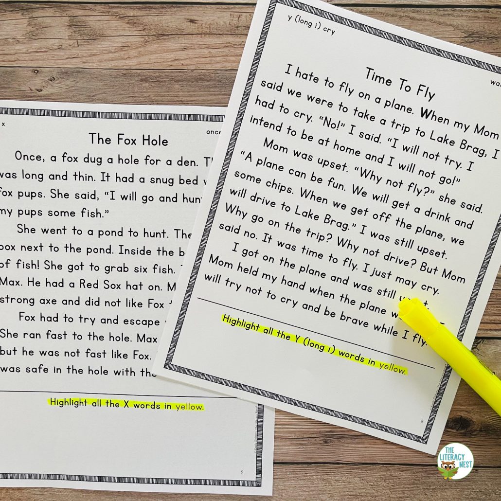 Orton-Gillingham Decodable Passages Level 2 - The Literacy Nest