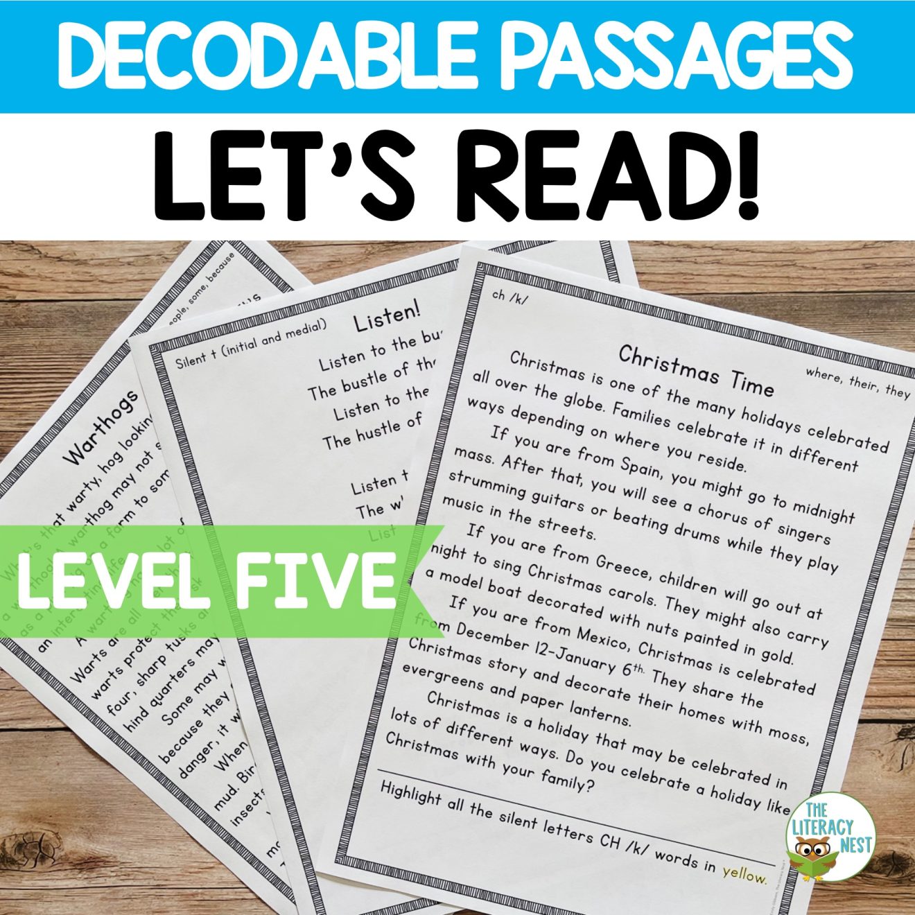 Syllable Division and Syllable Types Decodable Passages - The Literacy Nest