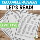 Decodable Word Lists & Sentences for Orton Gillingham Lessons Level 3 ...
