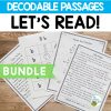 Decodable Phonics Reading Passages Bundle for Orton-Gillingham Lessons ...