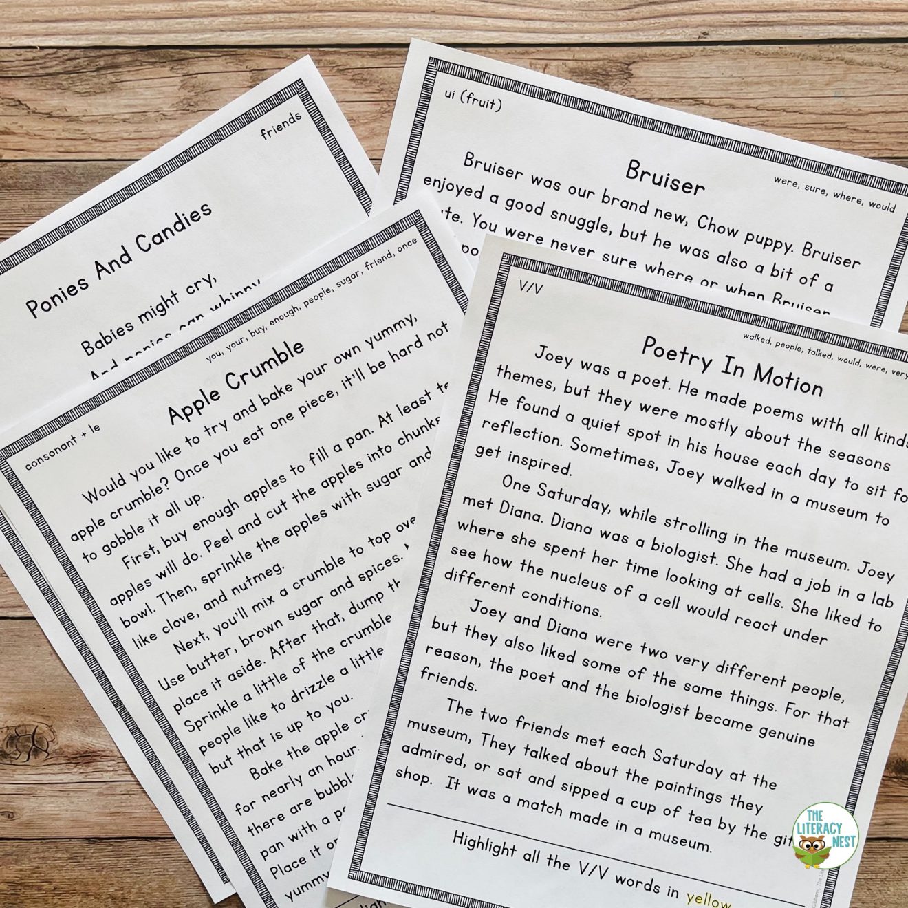 Decodable Texts for Orton-Gillingham Lessons BUNDLE - The Literacy Nest