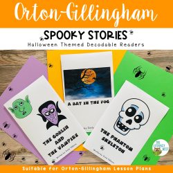 Decodable Readers Halloween Theme Includes Digital - The Literacy Nest