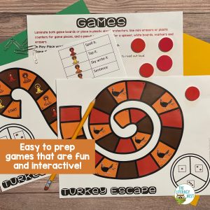 Thanksgiving Decodable Readers - The Literacy Nest