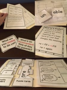 Common Prefixes Morphology Orton-Gillingham Resources | Virtual ...