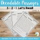 Decodable Passages for Advanced Orton-Gillingham Lessons Level 1 - The ...