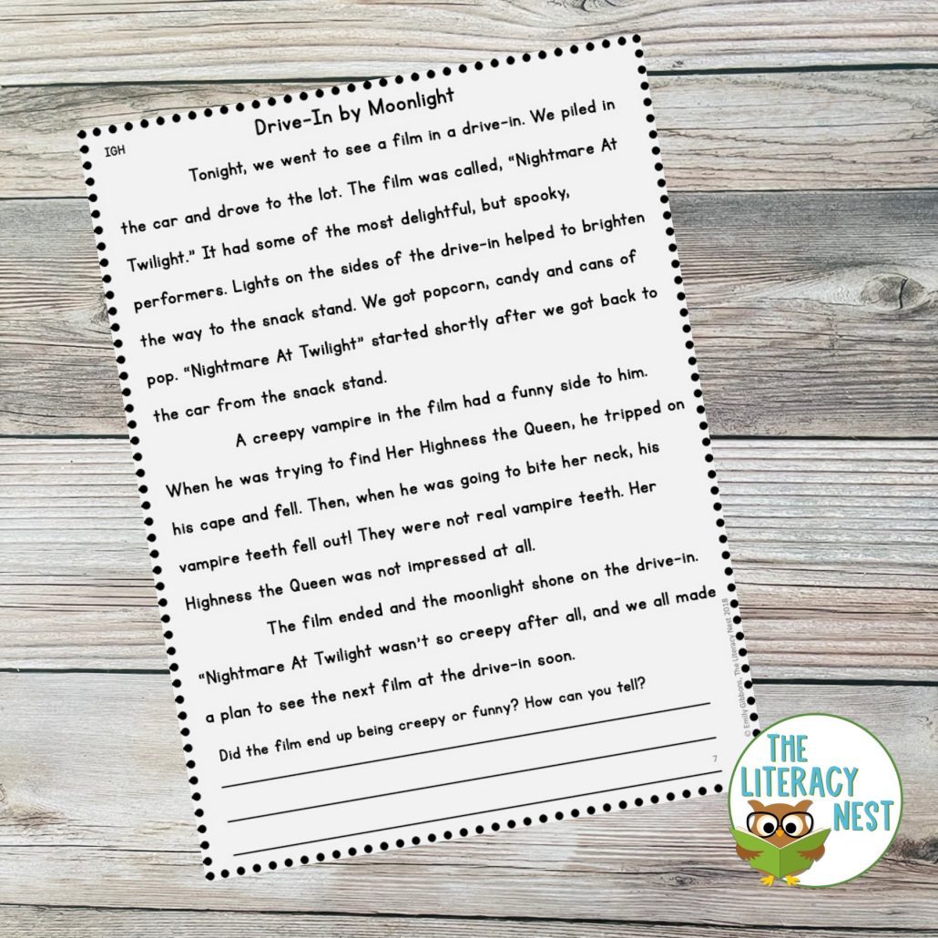 Decodable Passages for Advanced Orton-Gillingham Lessons Level 3 - The ...