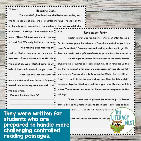 Decodable Passages for Advanced Orton-Gillingham Lessons Level 3 - The ...
