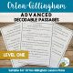 Decodable Passages for Advanced Orton-Gillingham Lessons Level 1 - The ...