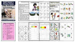 Vowel Teams EE & EA | Orton-Gillingham Multisensory Phonics Activities ...