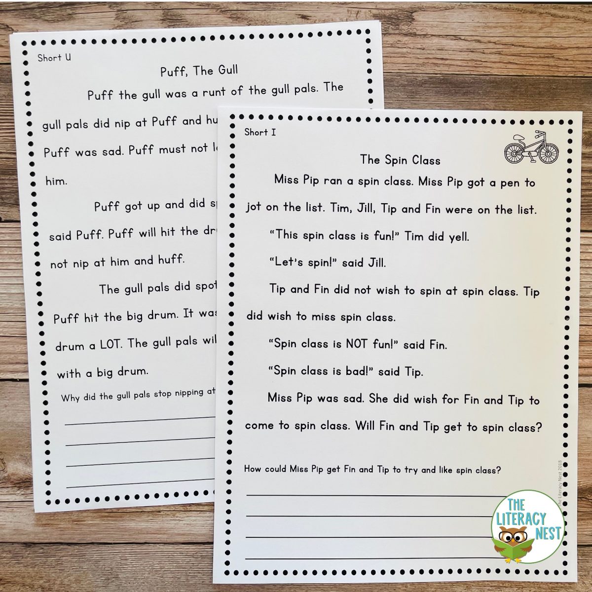 Advanced Orton-Gillingham Decodable Passages Lessons Level 1 - The ...