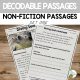Nonfiction Decodable Passages to Supports Science of Reading Set 1 ...