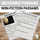 Nonfiction Decodable Passages to Supports Science of Reading Set 3 ...