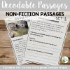 Nonfiction Decodables Supports Science of Reading Set 1 - The Literacy Nest