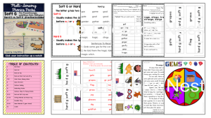 Hard and Soft G Phonics Activities for Orton Gillingham Lessons - The ...
