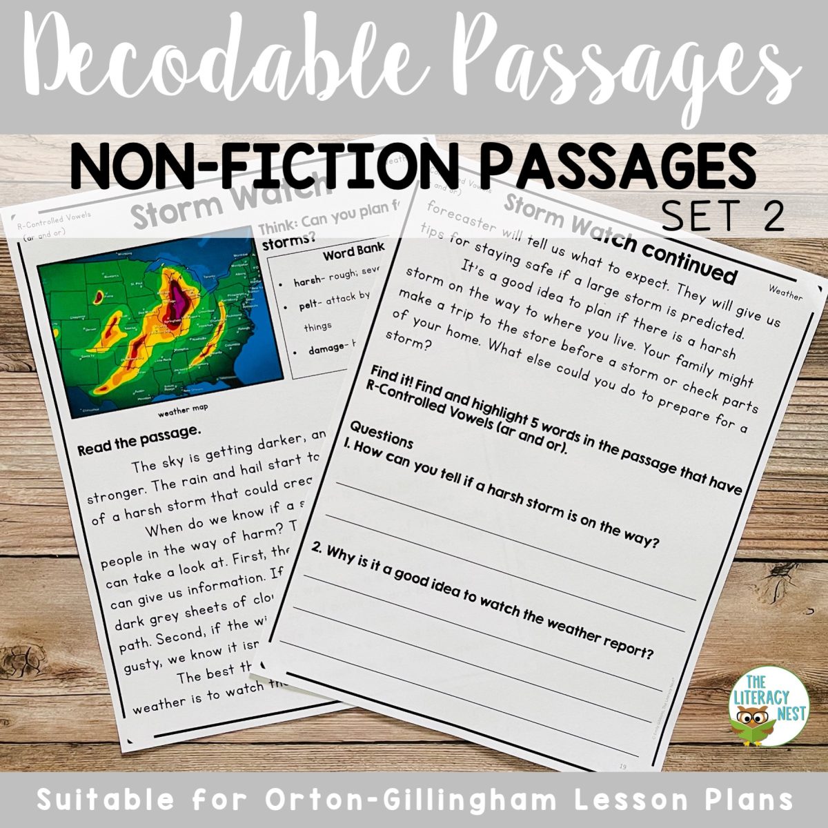 Nonfiction Decodables Supports Science of Reading Set 1 - The Literacy Nest