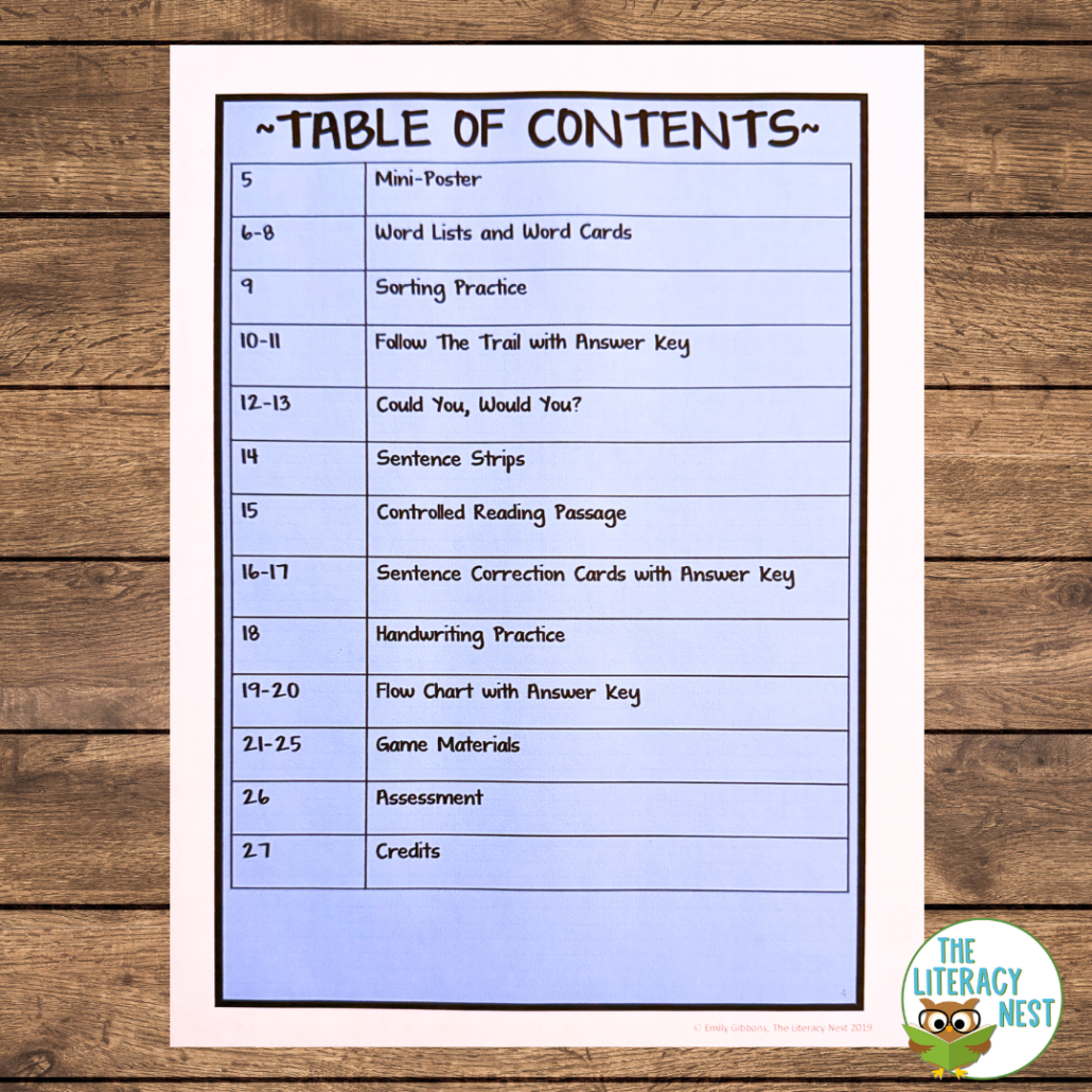 AU and AW Spelling Rules for Orton-Gillingham Lessons - The Literacy Nest