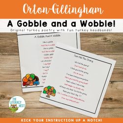 November Poems for Fluency Practice - The Literacy Nest