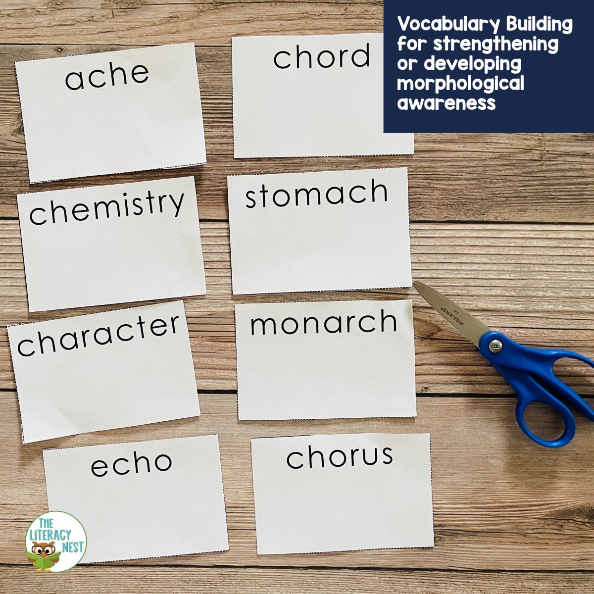 Advanced Orton-Gillingham Activities Sounds of CH /k/ and /sh/