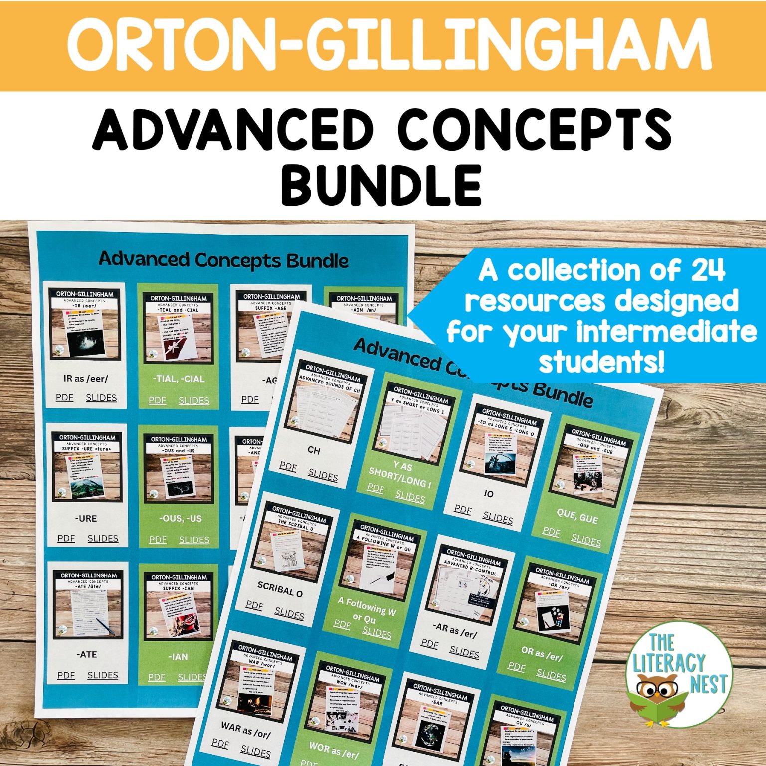 Advanced Orton-Gillingham Worksheets and Activities BUNDLE - The ...