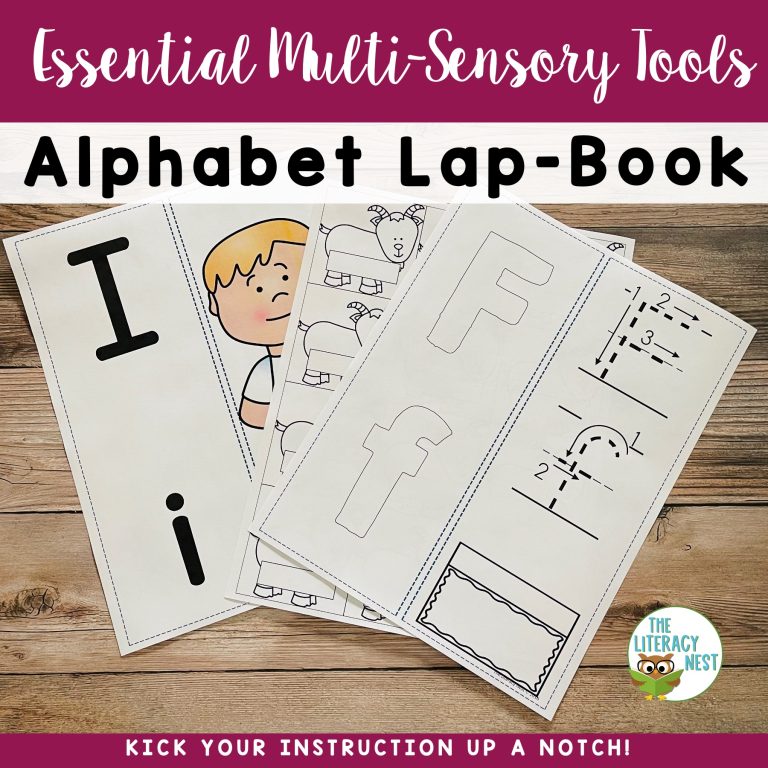 Alphabet Activities for Orton-Gillingham Lesson Plans - The Literacy Nest