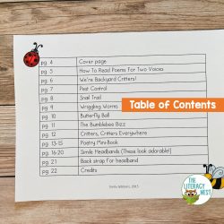 Spring Poems for Fluency Practice - The Literacy Nest