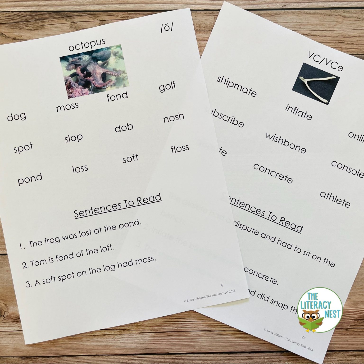 Decodable Word Lists and Sentences for ADVANCED Orton-Gillingham BUNDLE ...