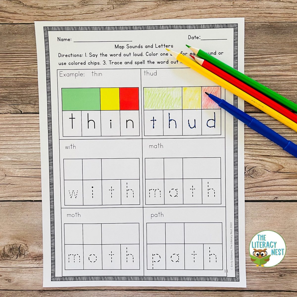 Digraph TH Worksheets and Activities for Orton-Gillingham Lessons - The ...