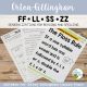 The Floss Rule Spelling Rules for Orton-Gillingham Lessons - The ...
