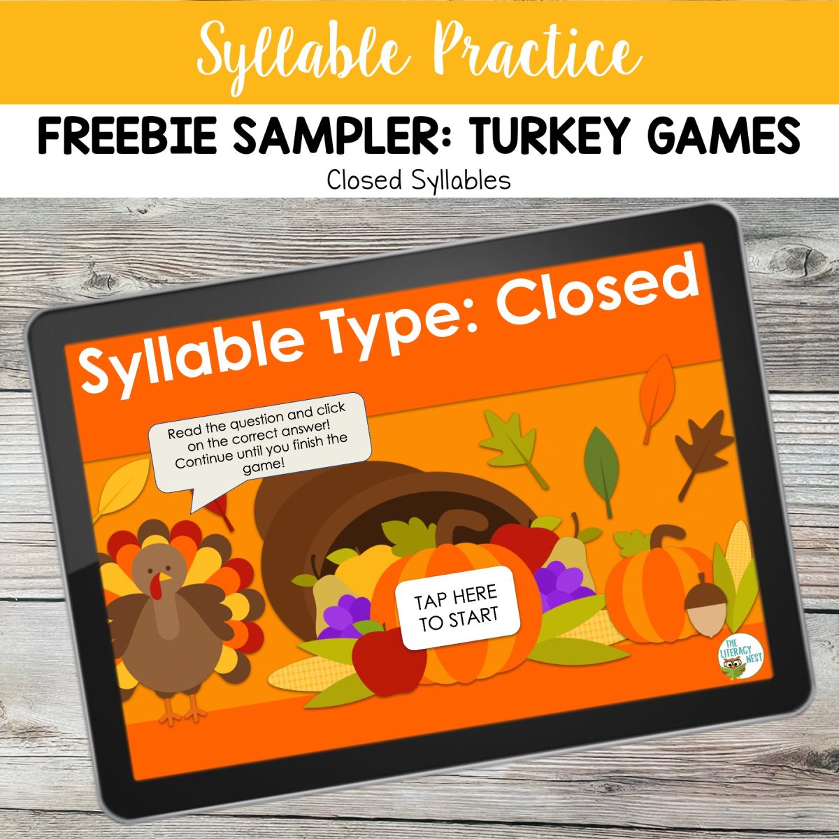 Winter Activities Syllable Division for Virtual Learning - The Literacy ...