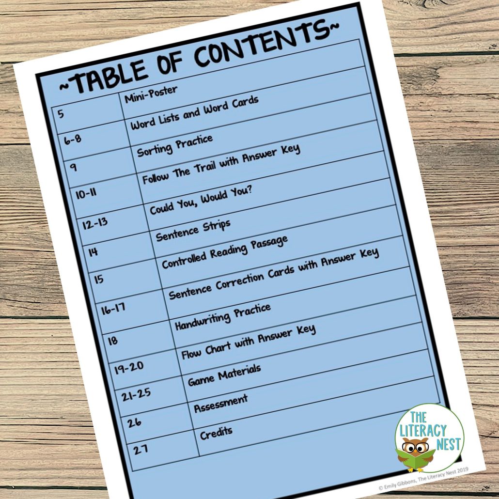 GE and DGE Spelling Rules for Orton-Gillingham Lessons - The Literacy Nest