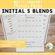 Consonant Blends (Initial S) Worksheets Activities for Orton-Gillingham ...