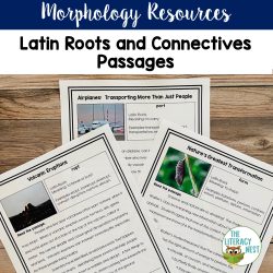 Morphology Reading Passages for Latin Roots and Connectives - The ...
