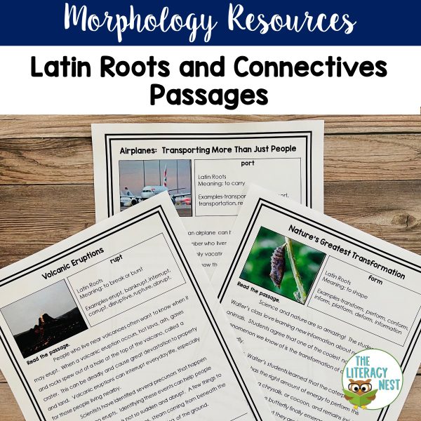 Morphology Reading Passages for Latin Roots and Connectives - The ...