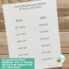 Decodable Word Lists & Sentences for ADVANCED Orton-Gillingham Level 1 ...