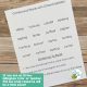 Decodable Word Lists & Sentences for ADVANCED Orton Gillingham Level 2 ...