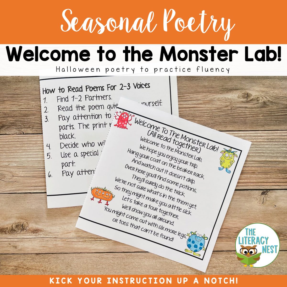 Winter Poems for Fluency Practice - The Literacy Nest