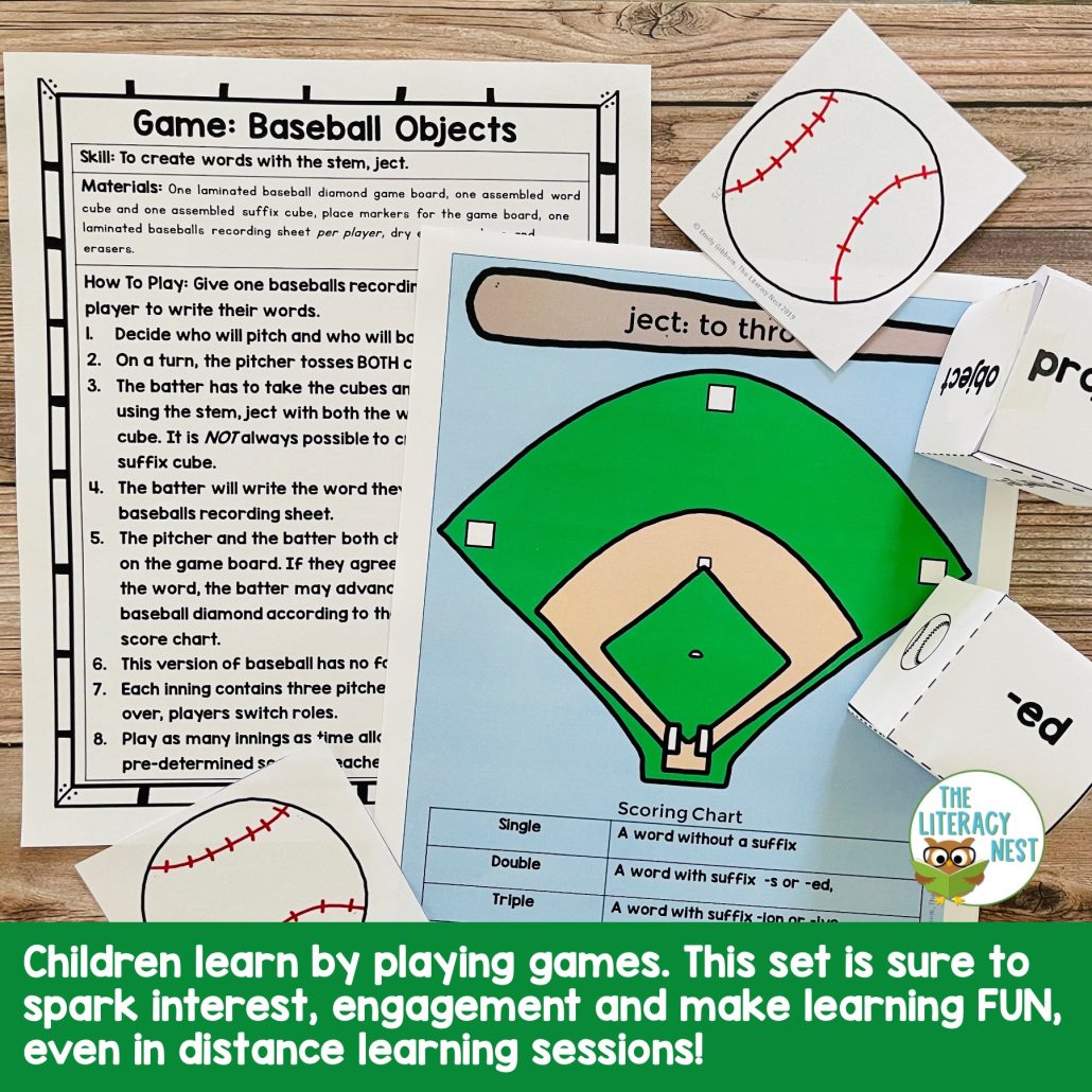 Morphology Activities Games Bundle for Orton-Gillingham Lessons - The ...