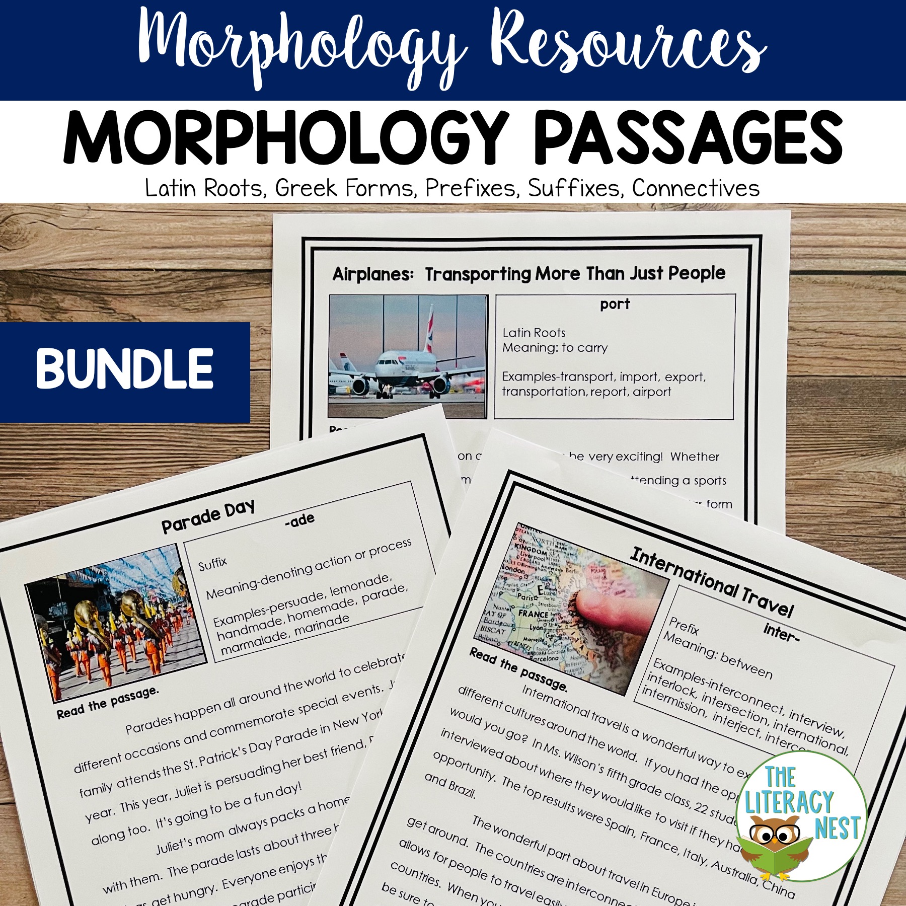 Morphology Activities Latin Roots and Greek Forms - The Literacy Nest
