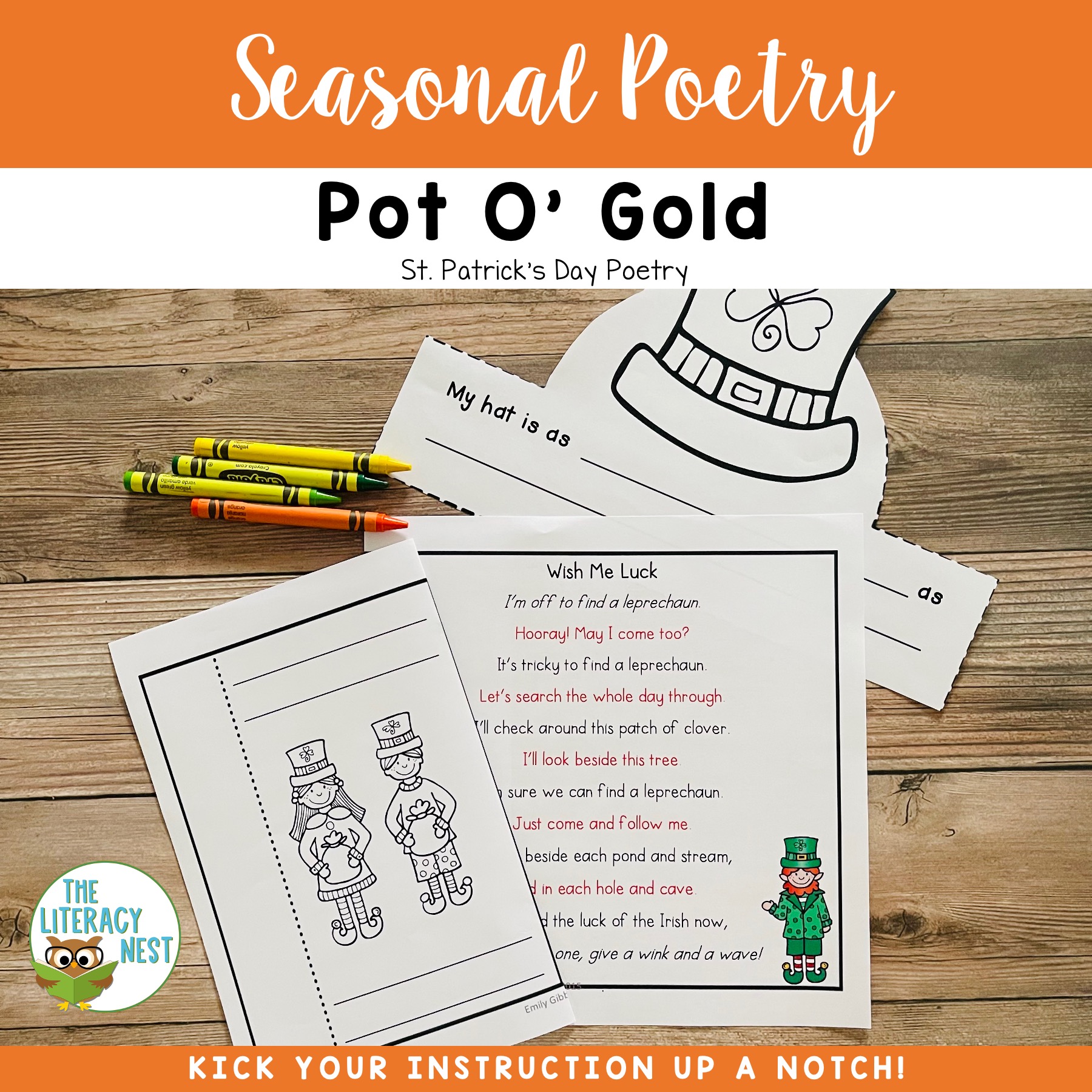 Winter Poems for Fluency Practice - The Literacy Nest