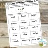 Syllable Types Vowel Teams Activities Orton-Gillingham Lessons - The ...