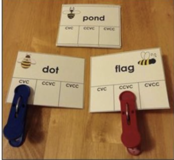 Closed Syllable Clip Cards - The Literacy Nest