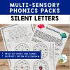 Silent Letters Activities and Worksheets for Orton-Gillingham Lessons ...