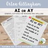 Orton Gillingham Student Notebook With Interactive Notebook Templates ...