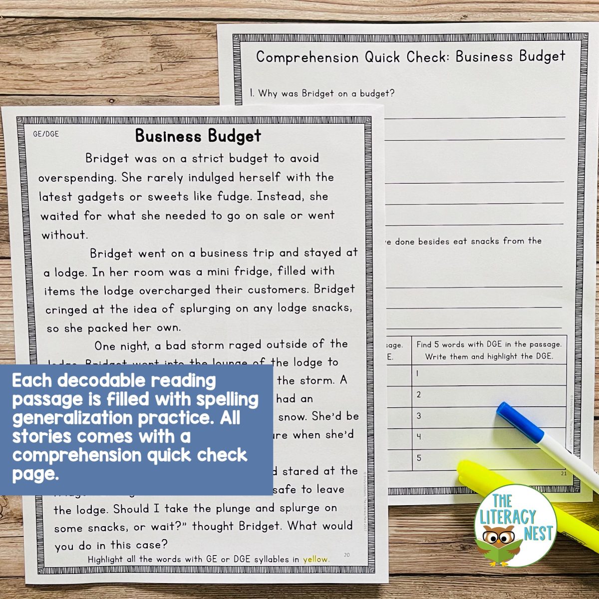 Spelling Rules Decodable Passages for Orton Gillingham Lessons - The ...