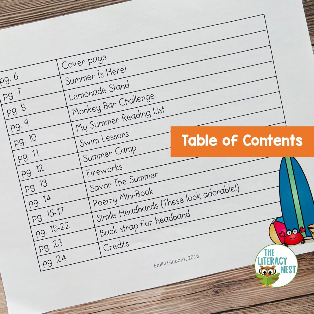 Summer Poems for Fluency Practice - The Literacy Nest