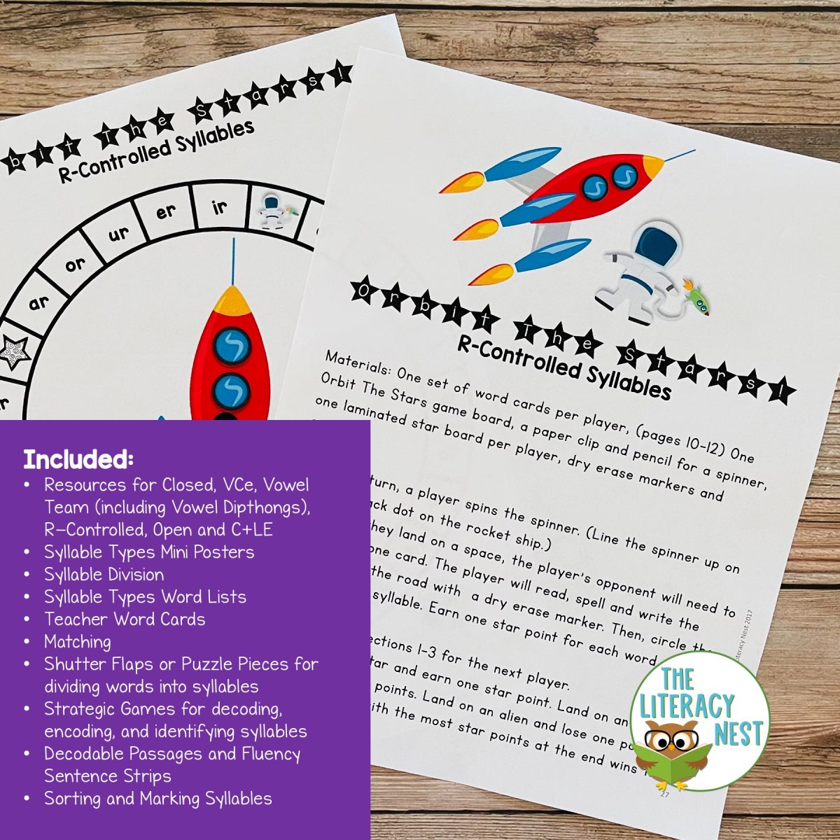 Syllable Types and Syllable Division for Orton-Gillingham Lessons ...